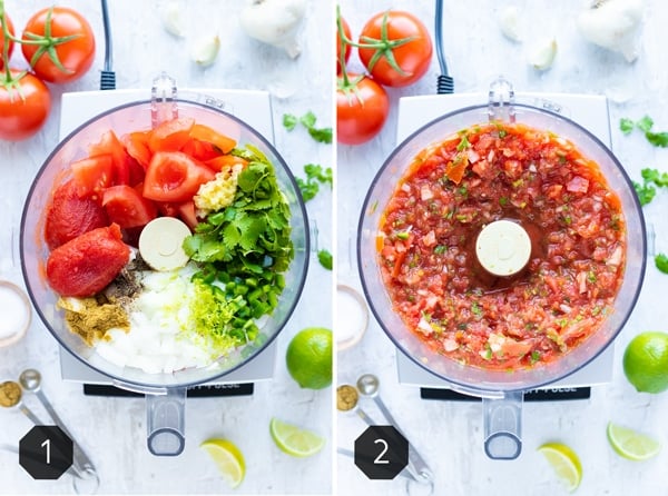 The BEST Homemade Salsa Recipe - Evolving Table