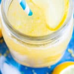 Homemade Frozen Lemonade (3-Ingredients!) - Evolving Table
