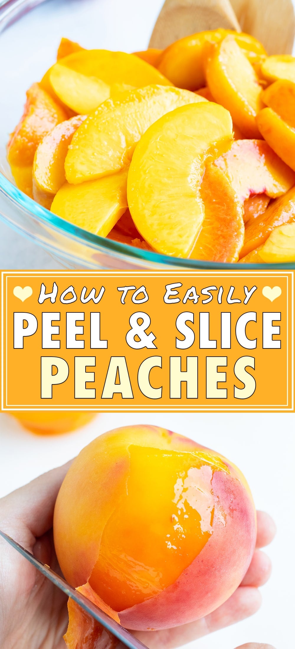 How To Peel Peaches (2 Easy Ways!) - Evolving Table