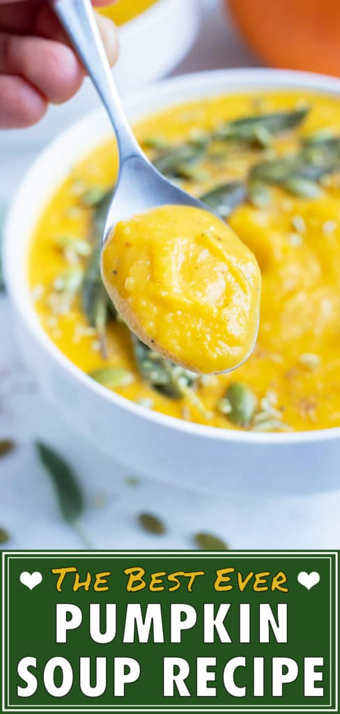 Creamy Pumpkin Soup Recipe | Vegan - Evolving Table