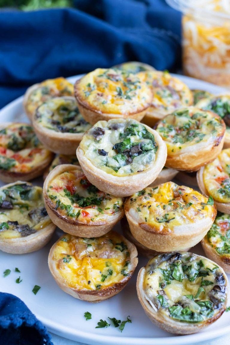 Mini Quiche Recipe (Any Flavor!) - Evolving Table