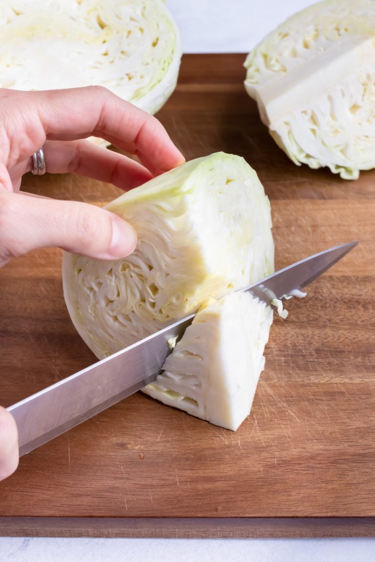 Simple Sautéed Cabbage Recipe - Evolving Table