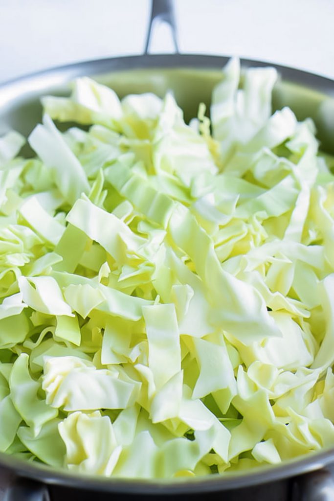 Simple Sautéed Cabbage with Onions - Evolving Table