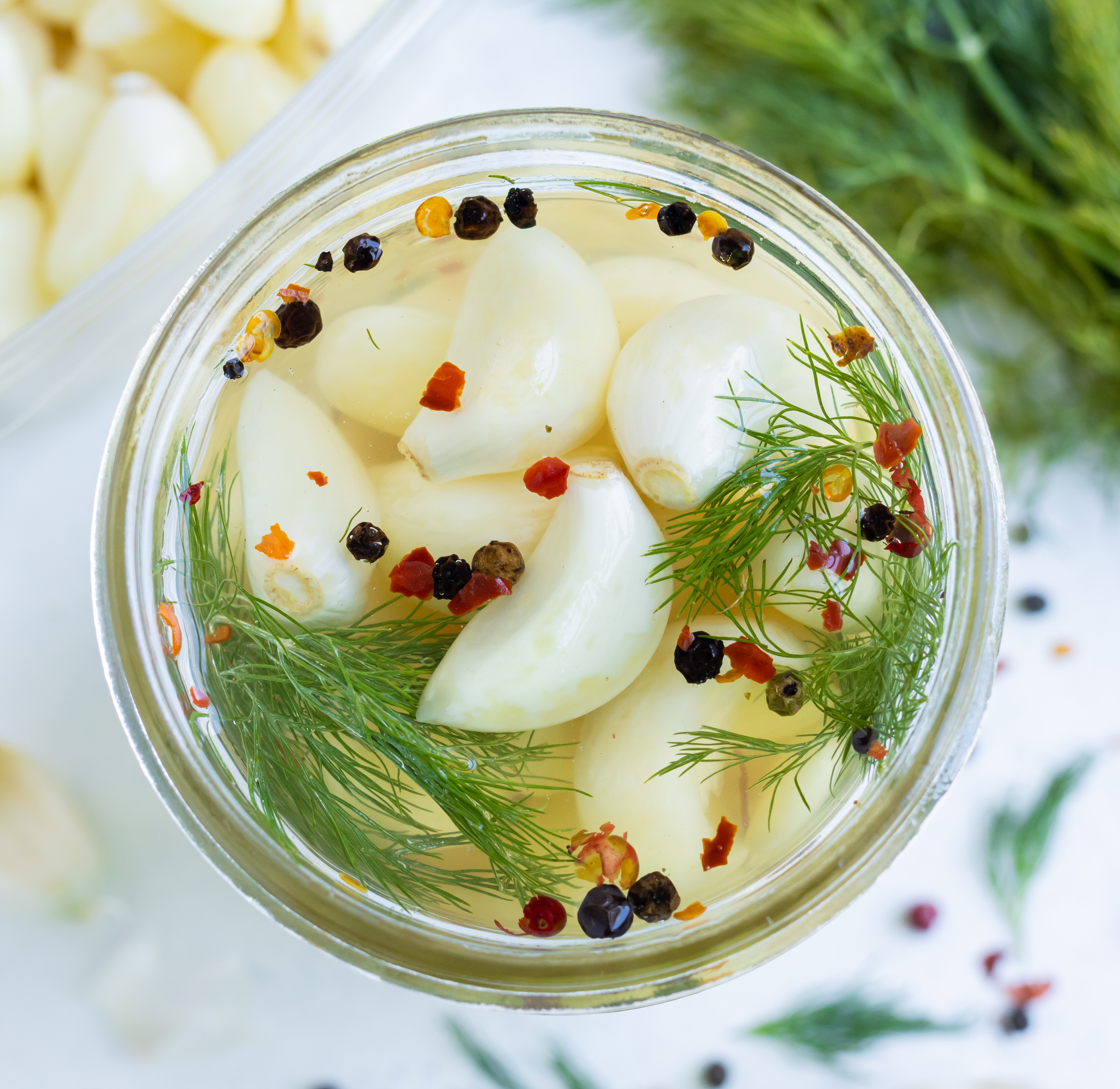 Pickled Garlic Cloves Recipe Sweet Pickled Garlic