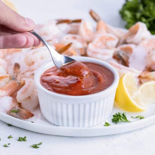Homemade Cocktail Sauce Recipe - Evolving Table