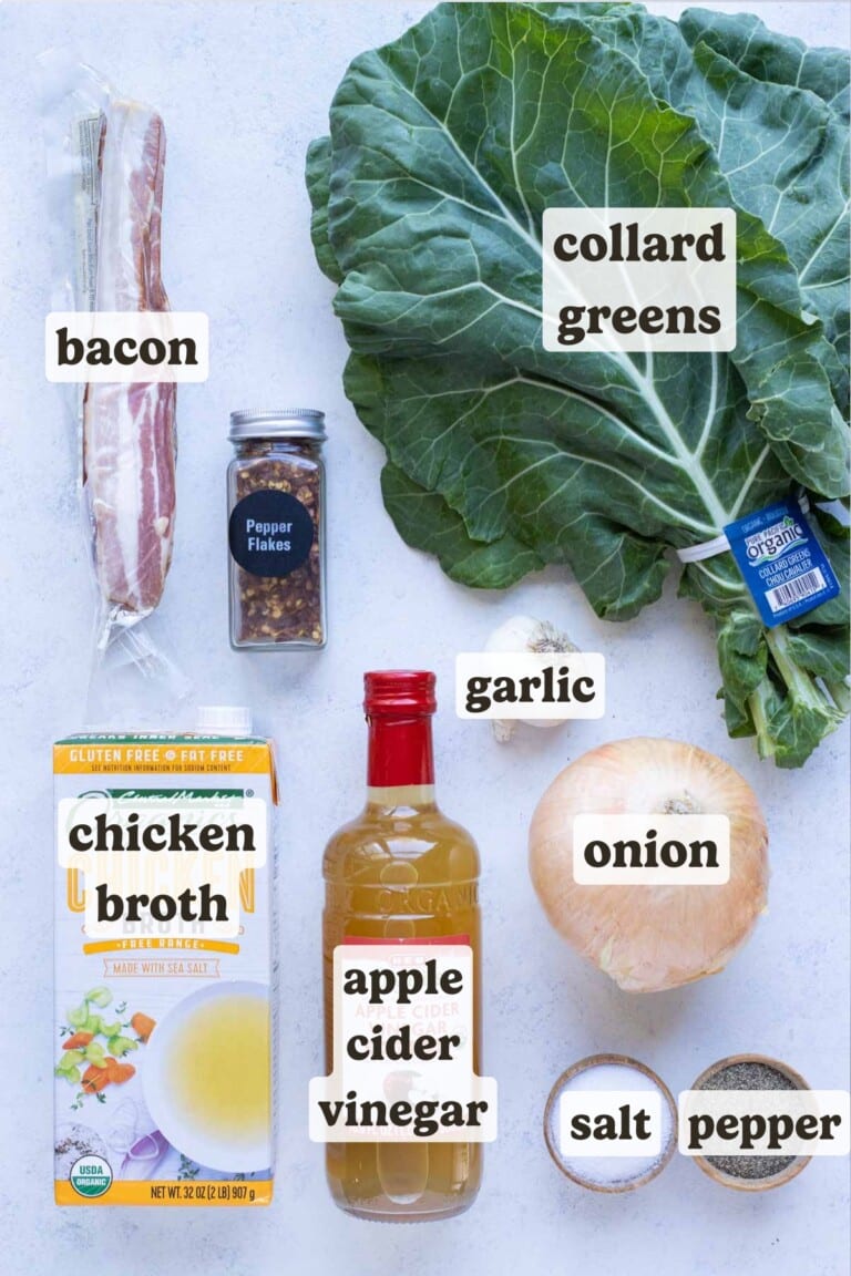 Southern Collard Greens with Bacon - Evolving Table