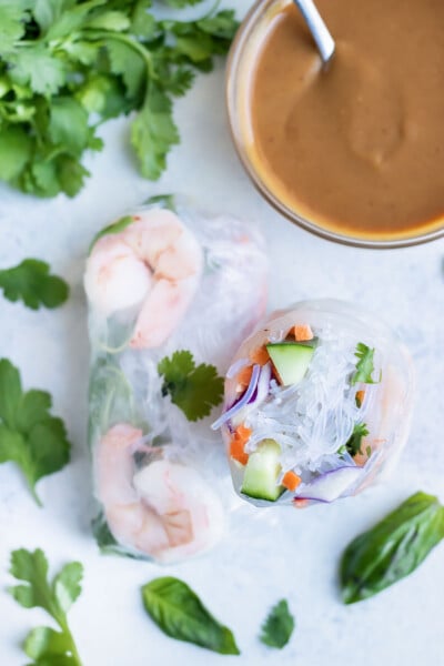 Vietnamese Fresh Spring Rolls Recipe - Evolving Table