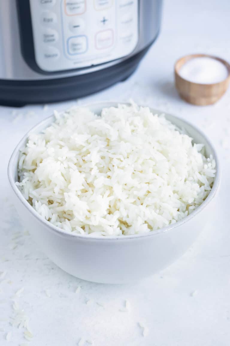 Perfect Instant Pot White Rice - Evolving Table