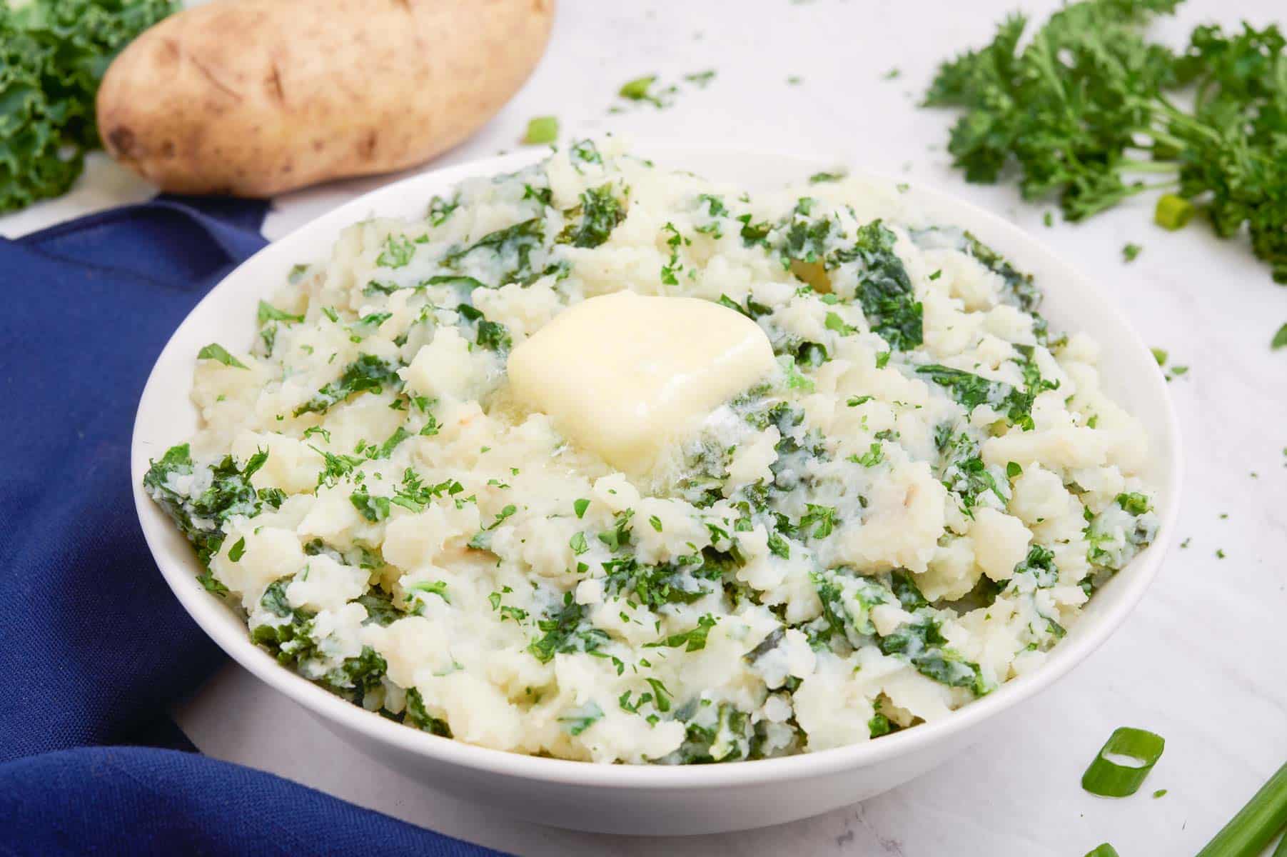Colcannon Recipe (Irish Mashed Potatoes) - Evolving Table
