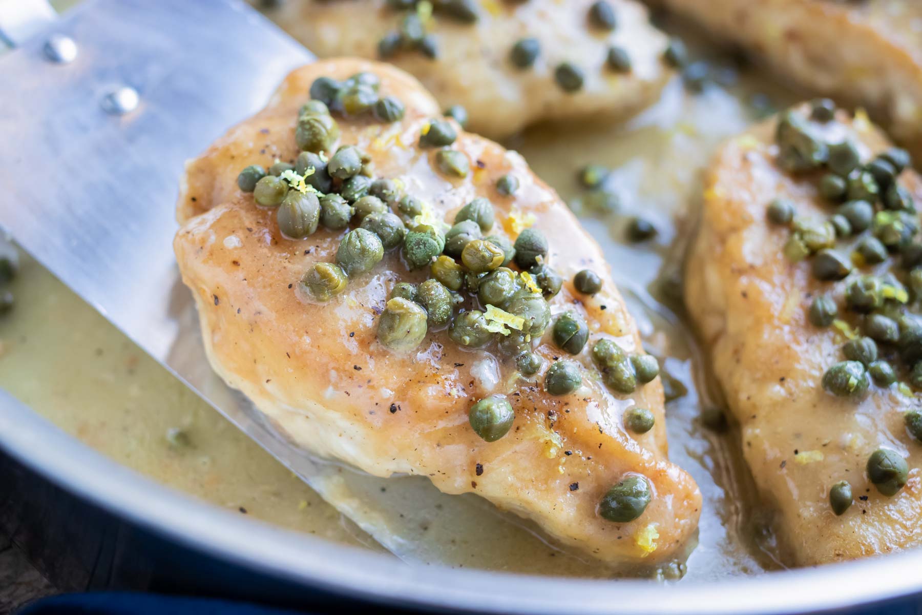 Lemon Chicken Piccata with Capers - Evolving Table