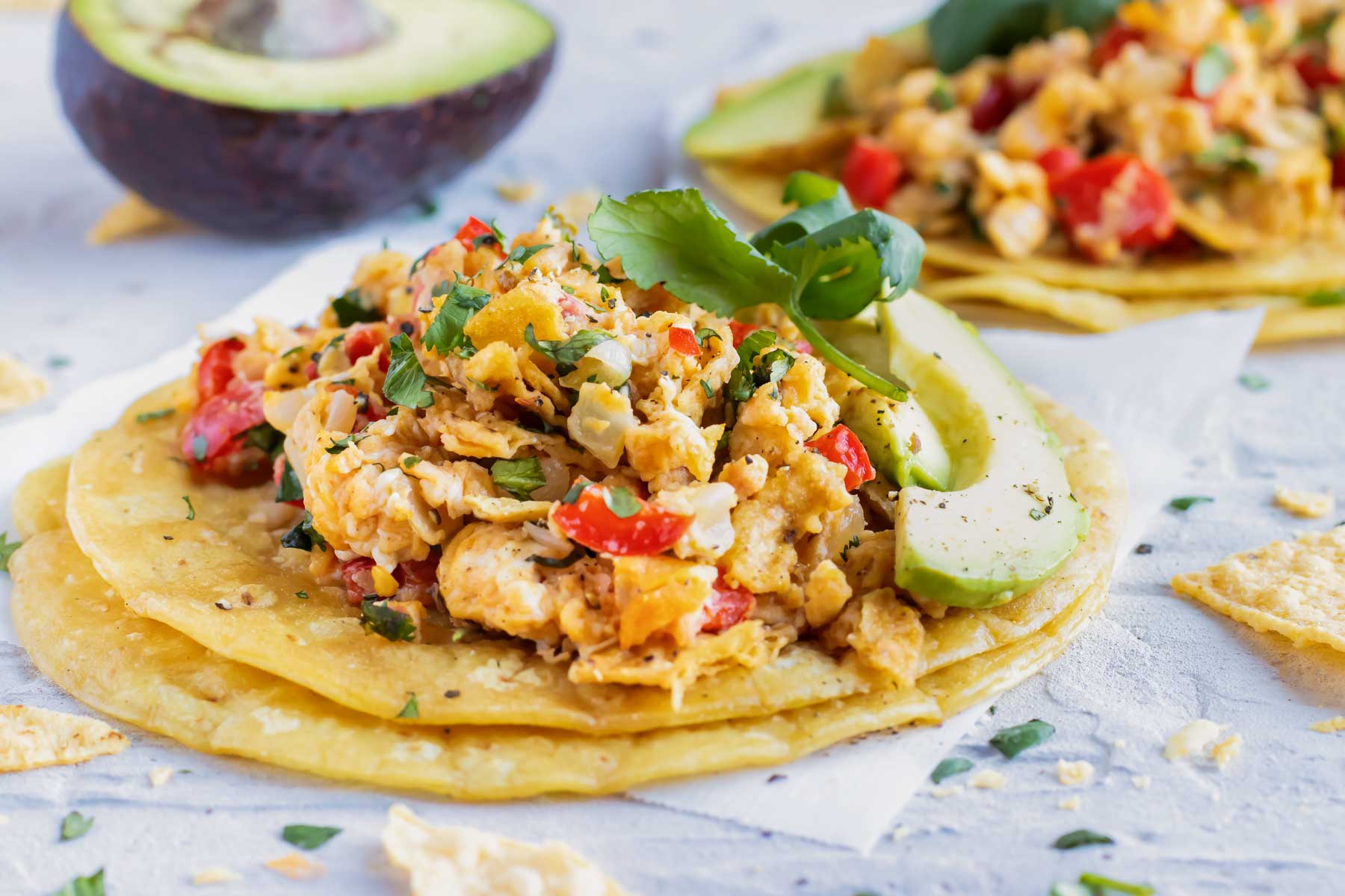 Easy Migas Tacos Recipe - Evolving Table