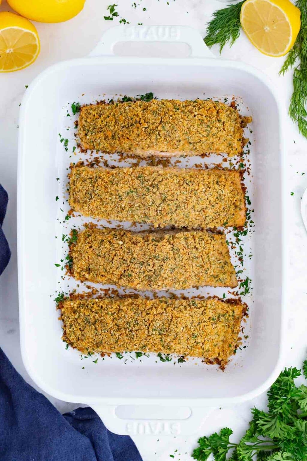 Panko-Crusted Salmon Recipe - Evolving Table
