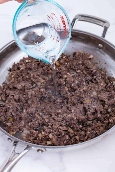 Best Refried Black Beans Recipe - Evolving Table