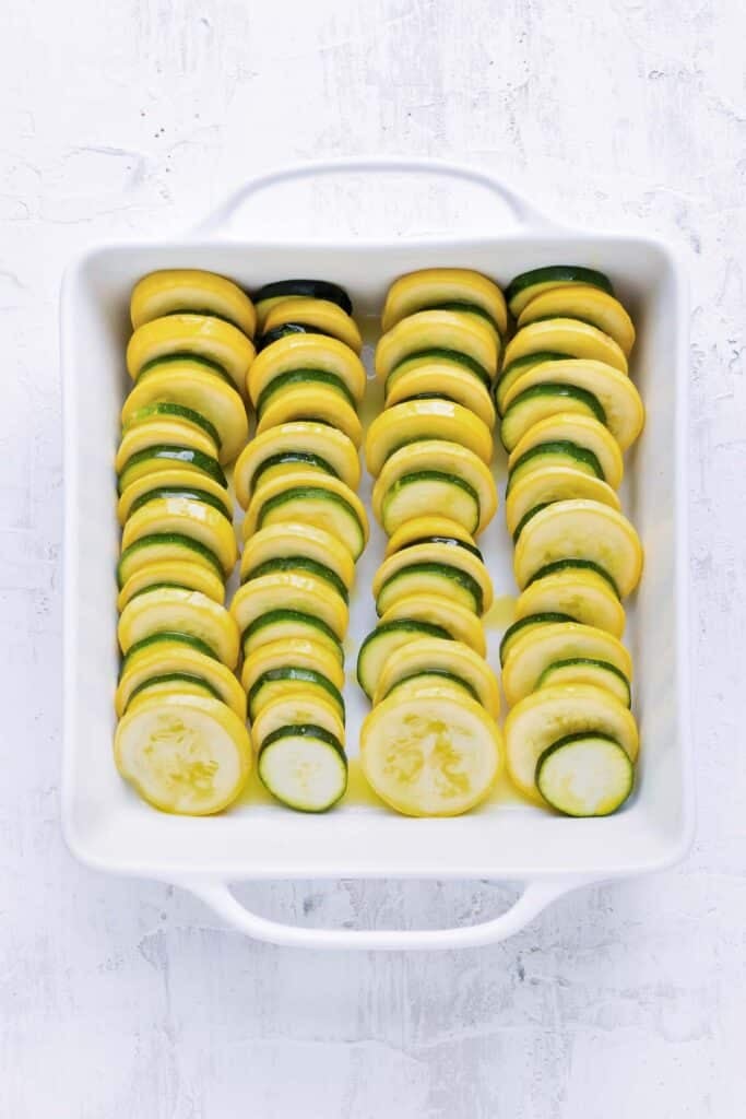 Zucchini and Squash Casserole Recipe - Evolving Table