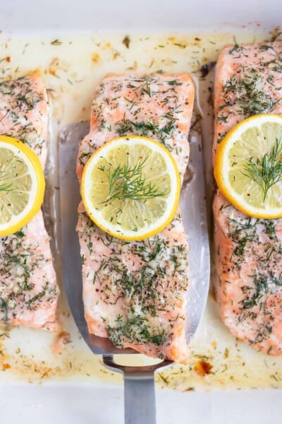 Lemon Butter Dill Salmon (20-Minute Baked Recipe)