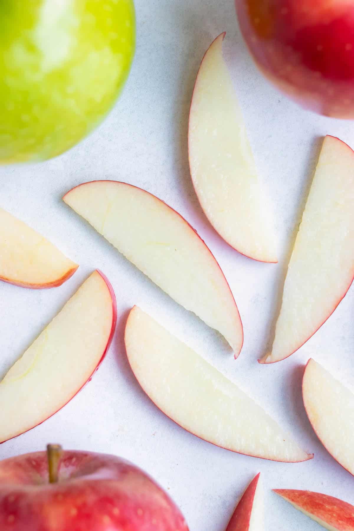 Sliced Apple In Half
