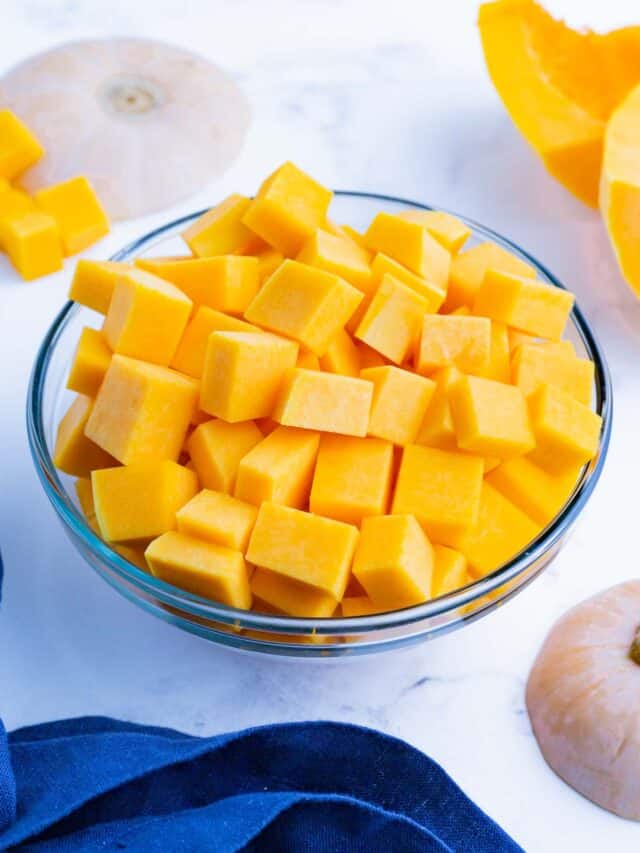 How to Peel and Cut Butternut Squash - Evolving Table