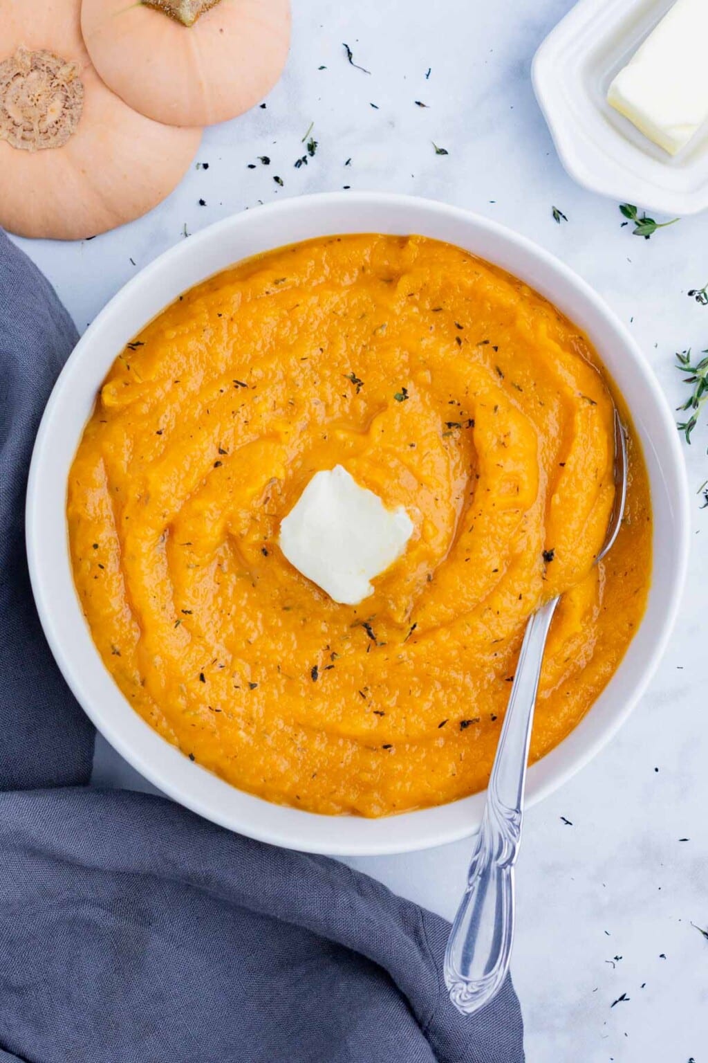 Mashed Butternut Squash Recipe - Evolving Table