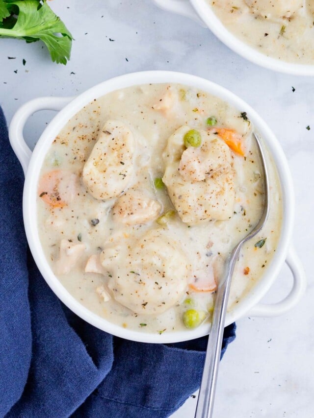 Best Chicken Dumpling Soup Recipe - Evolving Table