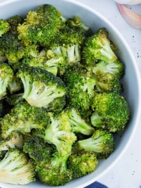 Honey Roasted Broccoli with Garlic - Evolving Table
