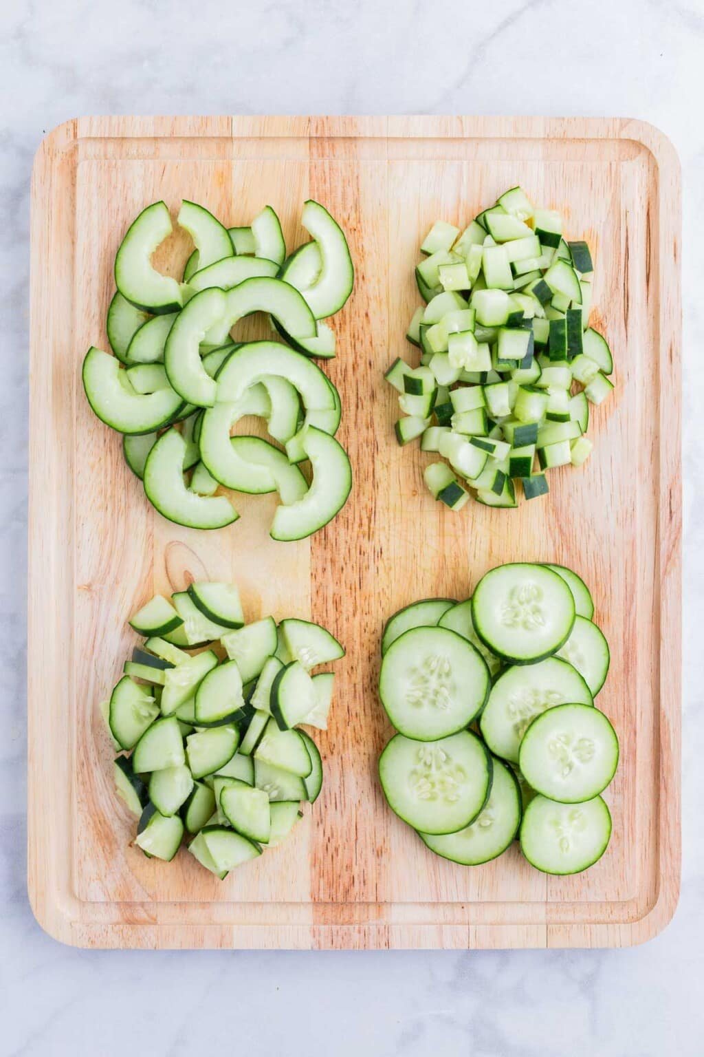 How to Cut a Cucumber - Evolving Table