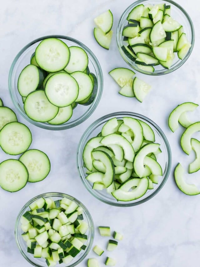 How to Cut a Cucumber - Evolving Table