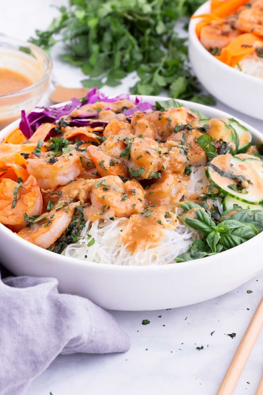 Spring Roll in a Bowl Recipe - Evolving Table