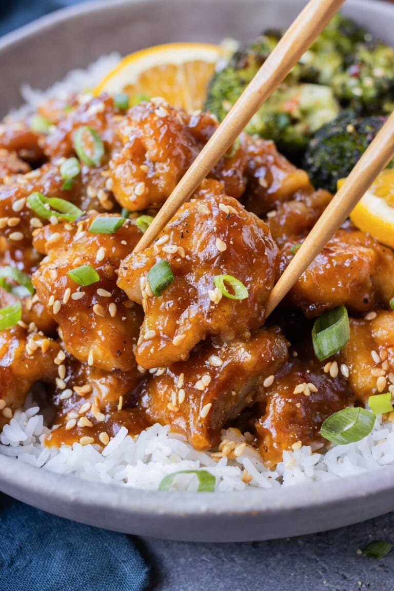 Crispy Orange Chicken Recipe - Evolving Table