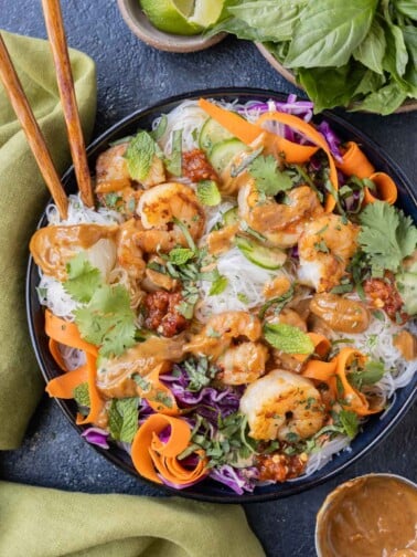 Spring Roll in a Bowl Recipe - Evolving Table