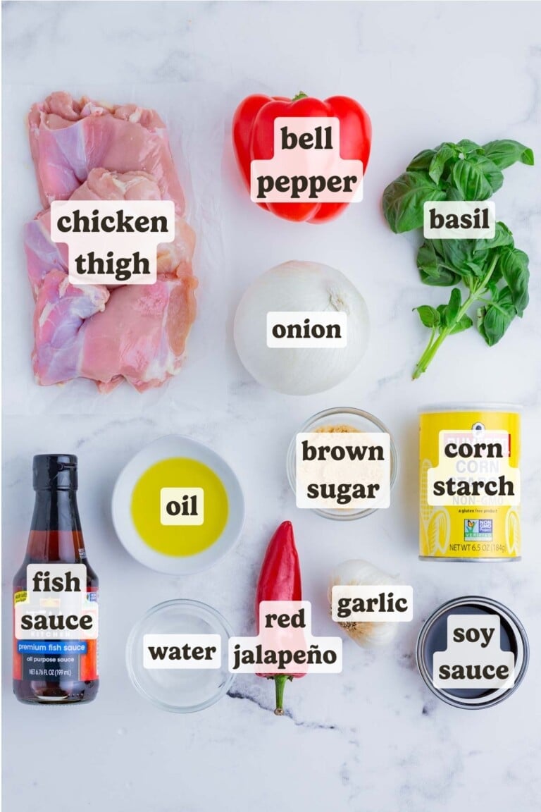 Thai Basil Chicken Recipe - Evolving Table