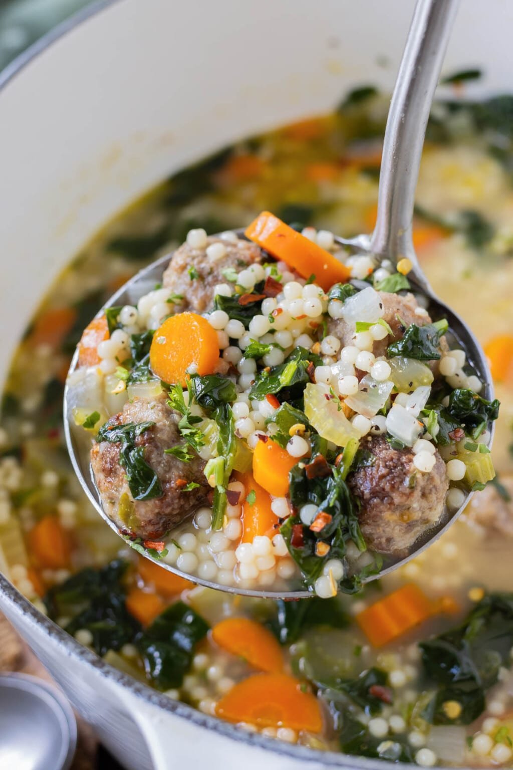 Italian Wedding Soup Recipe - Evolving Table