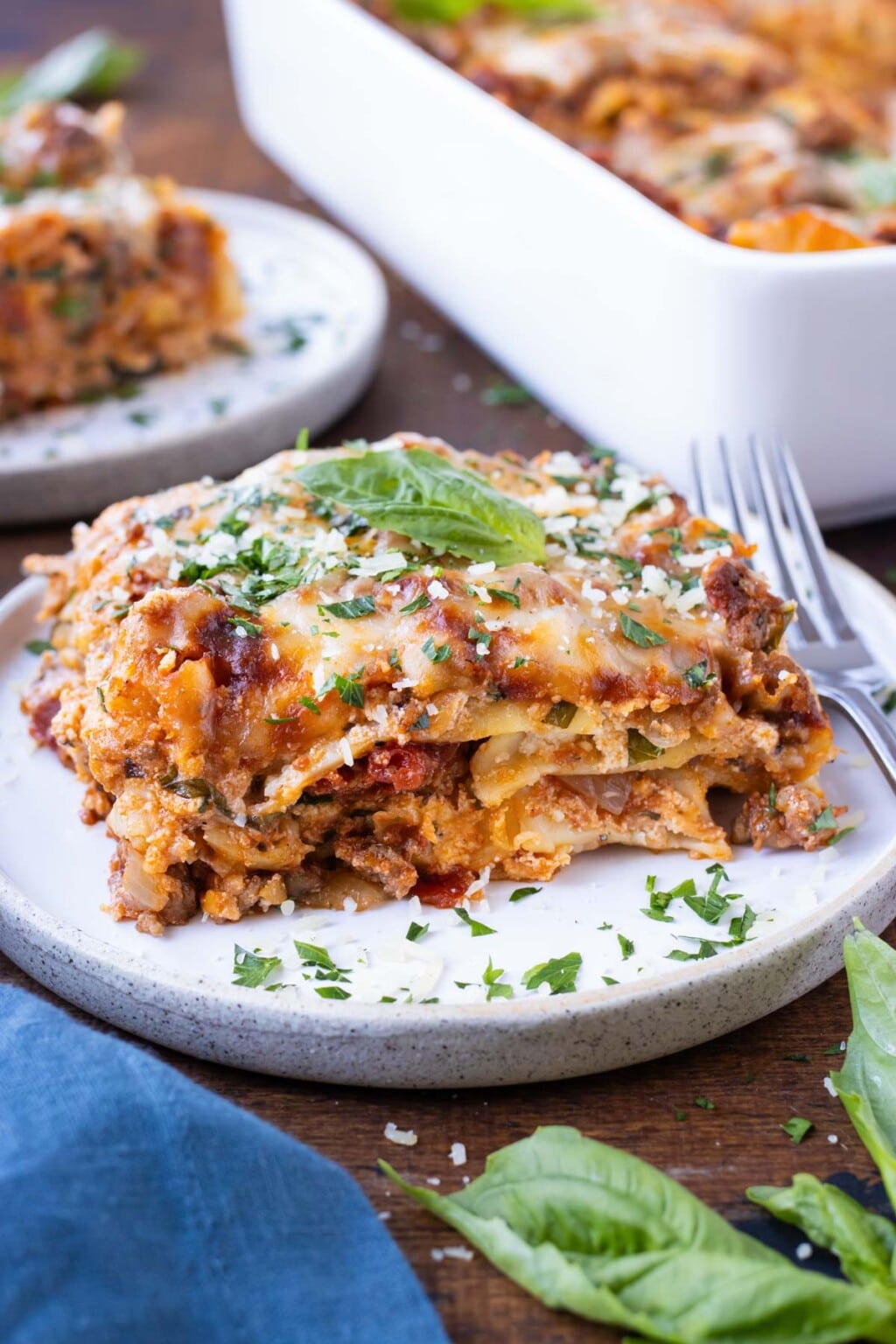 Easy Lasagna Recipe (No-Boil Method) - Evolving Table