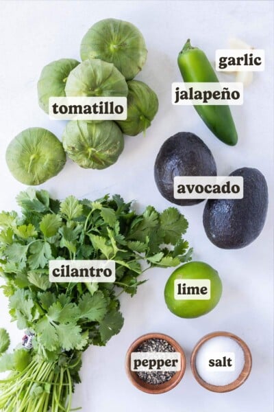 Creamy Avocado Salsa Verde - Evolving Table