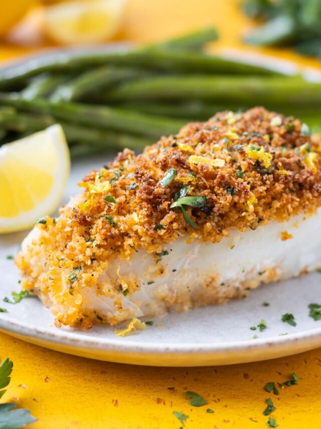 Parmesan Crusted Cod (So Flaky!) - Evolving Table