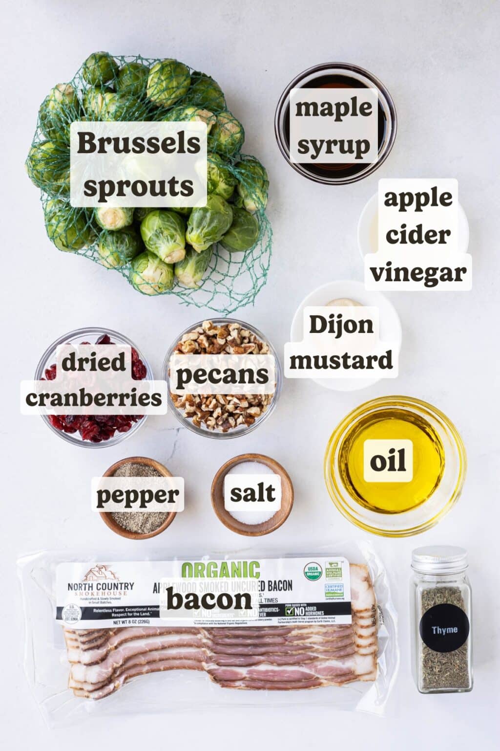 Maple Bacon Shredded Brussels Sprouts - Evolving Table