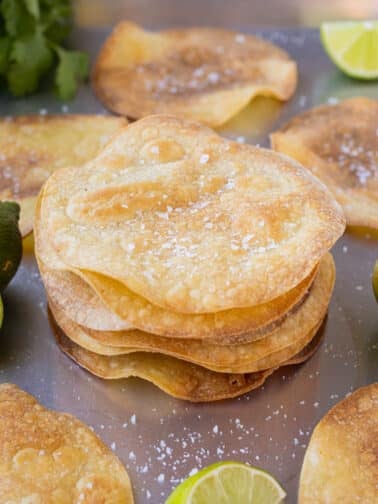 Baked Tostada Shells - Evolving Table